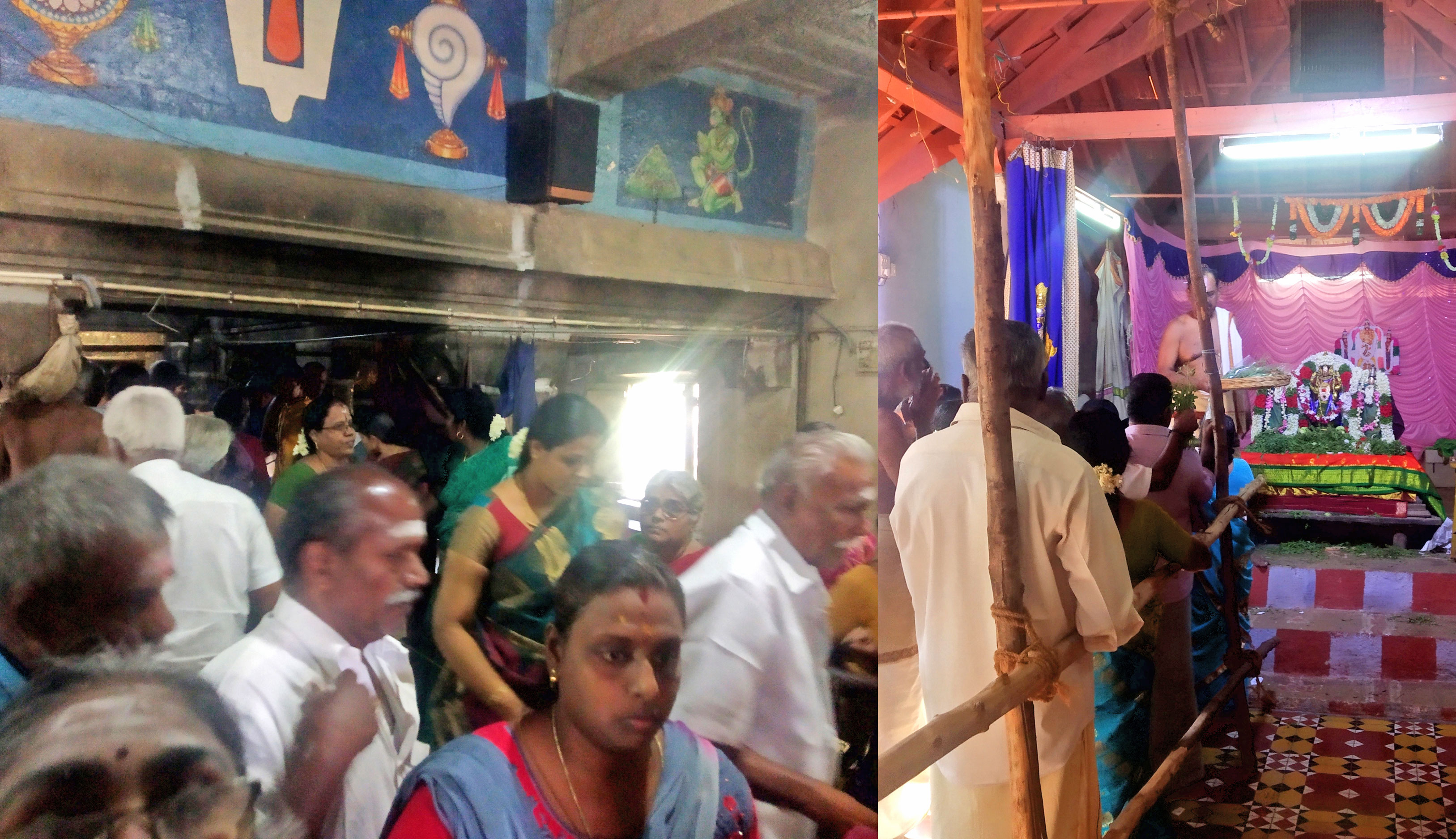 புரட்டாசி சனிக்கிழமையை முன்னிட்டு செங்கோட்டை கோவில்களில் அலைமோதிய ...