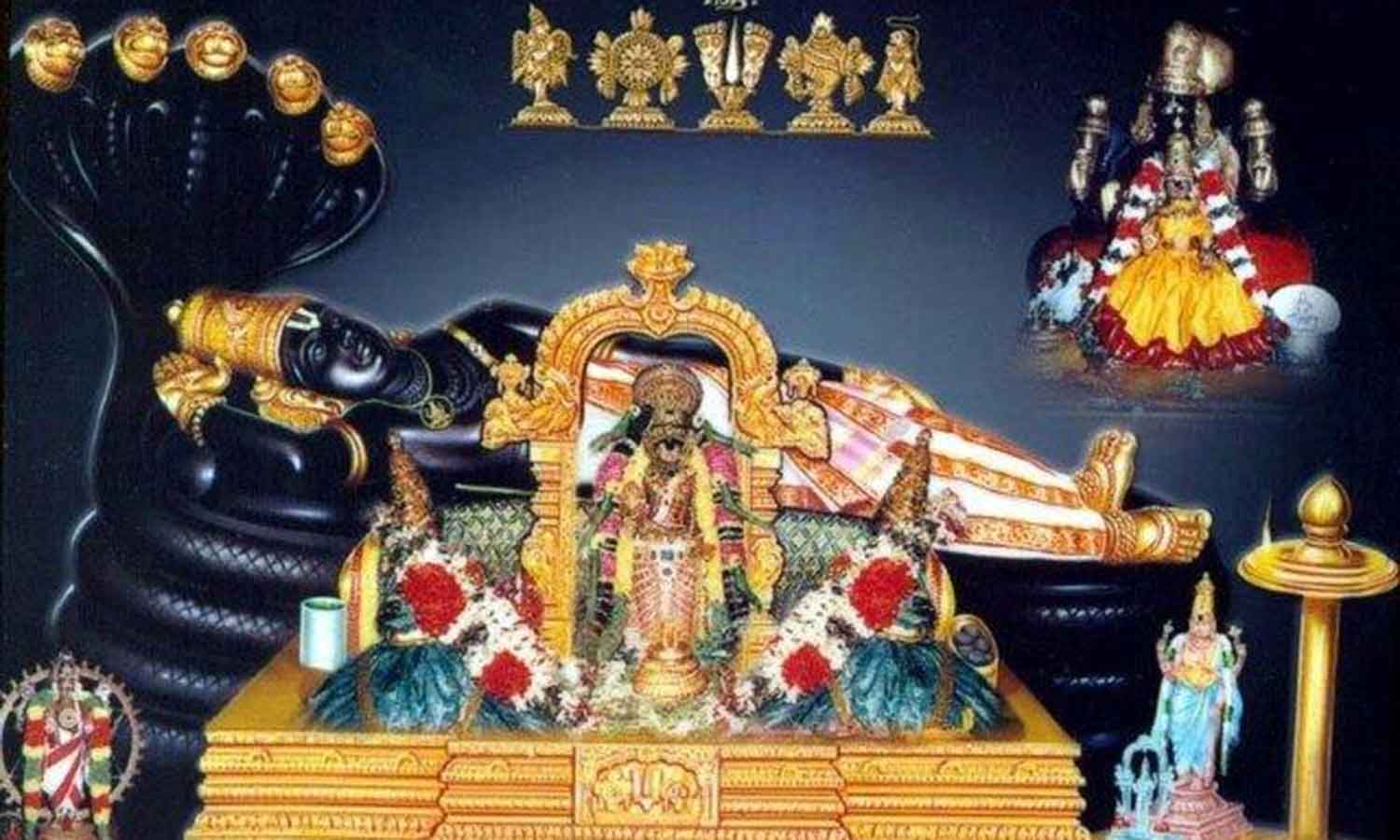ஸ்ரீரங்கம் ரெங்கநாதர் கோவிலில் மூலவர் திருவடி தரிசனம் தொடங்கியது ...
