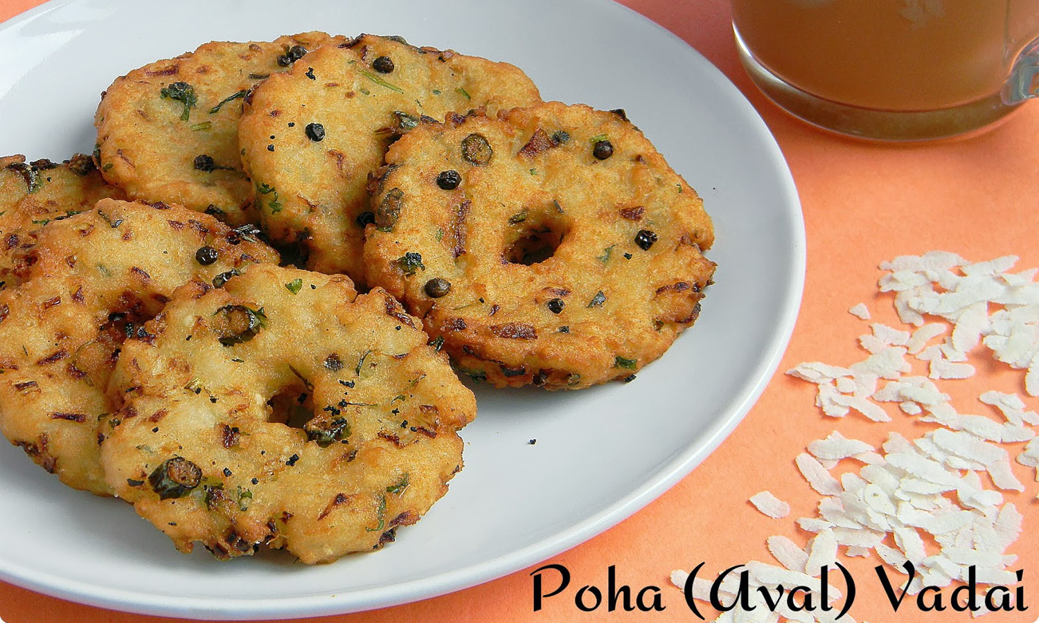 சிவராத்திரி நைவேத்தியம்: அவல் வடை | Aval Vadai Poha Vada